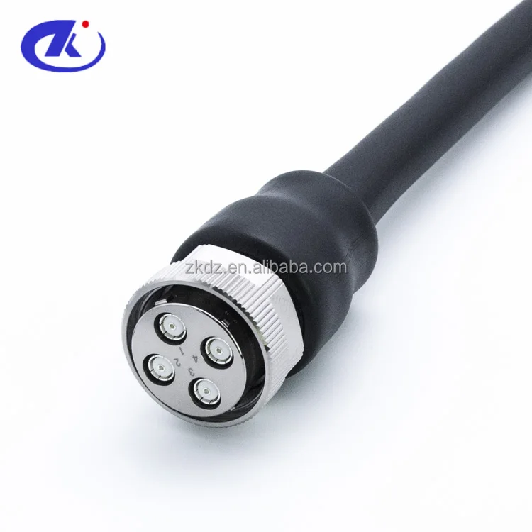 Cluster Connector MQ4 Female for Semi-Flexible 141 Cable