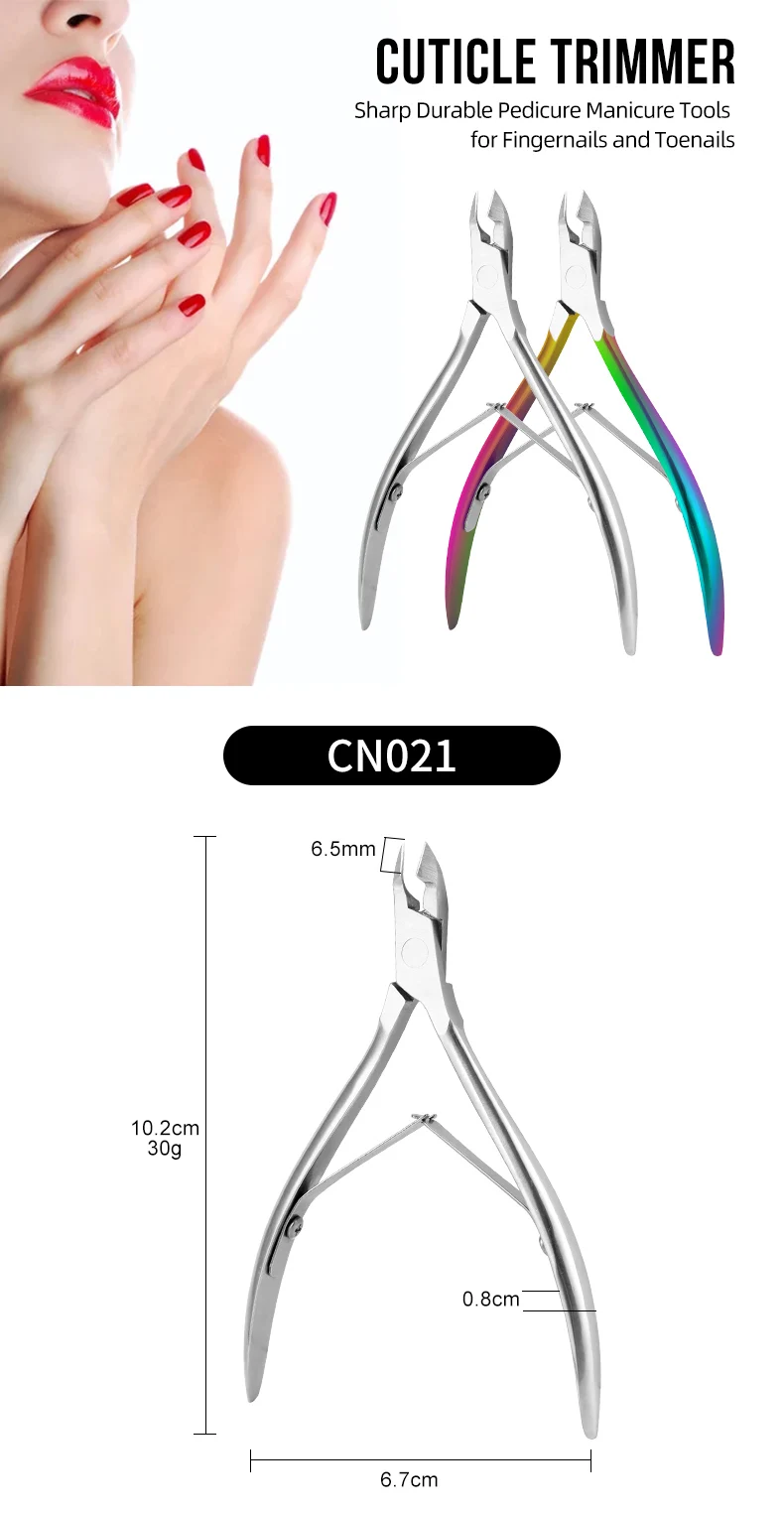 Professional Manicure And Pedicure Tool Double Spring Stainless Steel ...