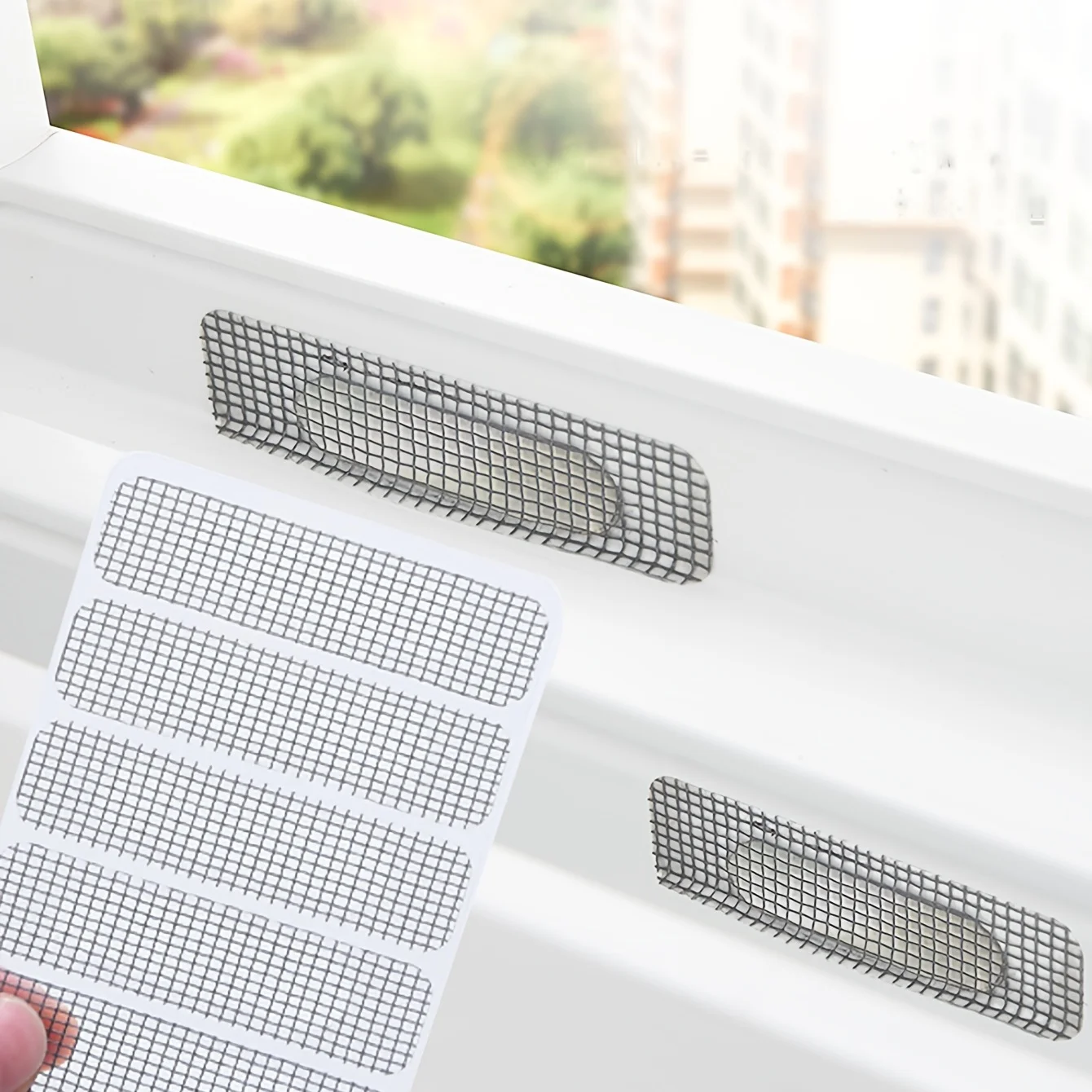 Window Screen Repair Tape Quick Fix Protector - Mesh Self-Adhesive ...