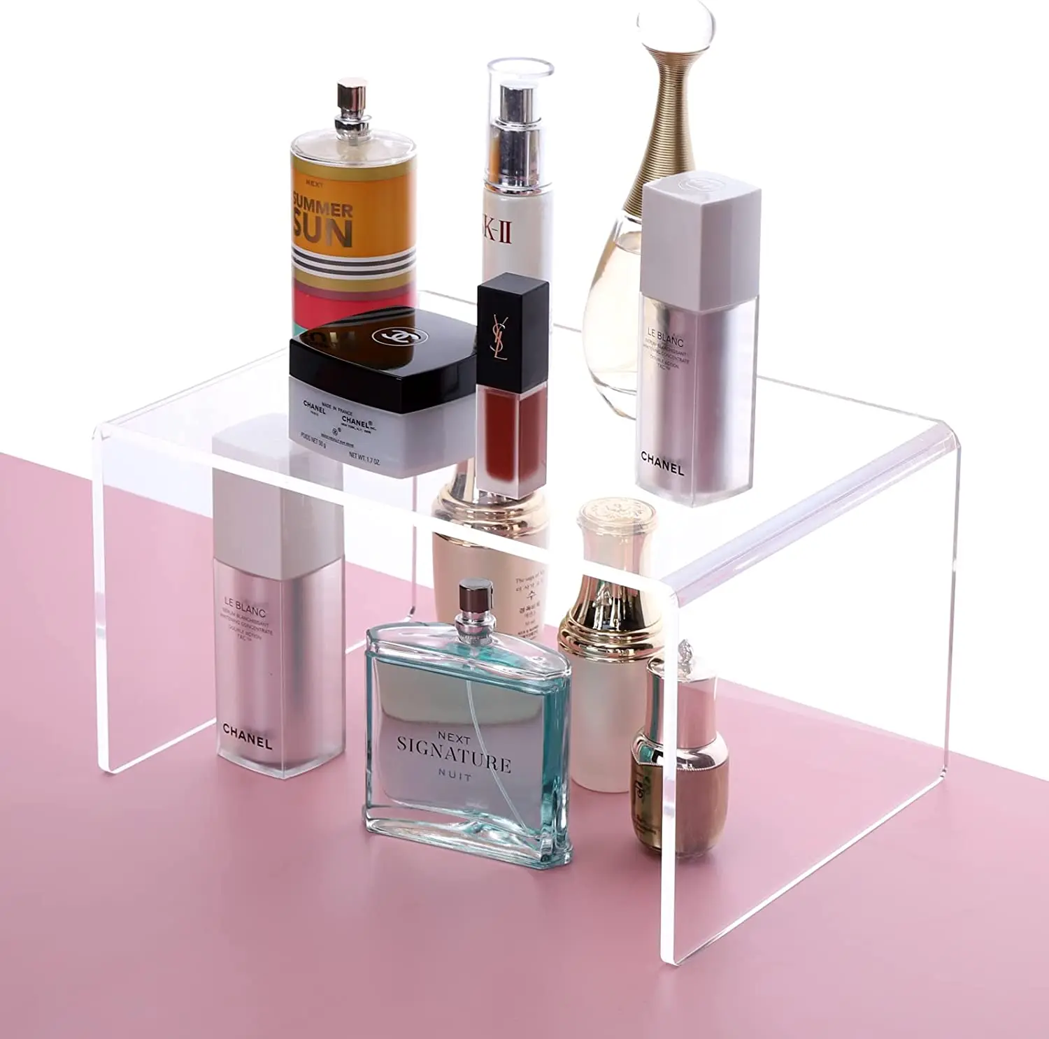Transparent Acrylic Product Display Rack Kitchen Shelf Stand For ...