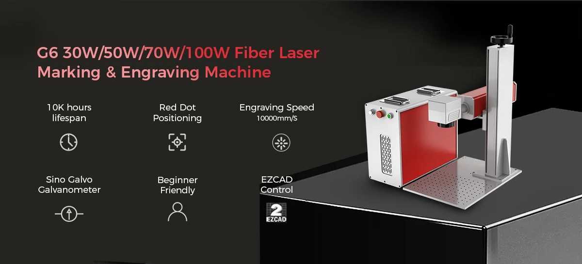 New Small High Speed Portable 20W 30W Metal & Nonmetal Fiber Laser ...