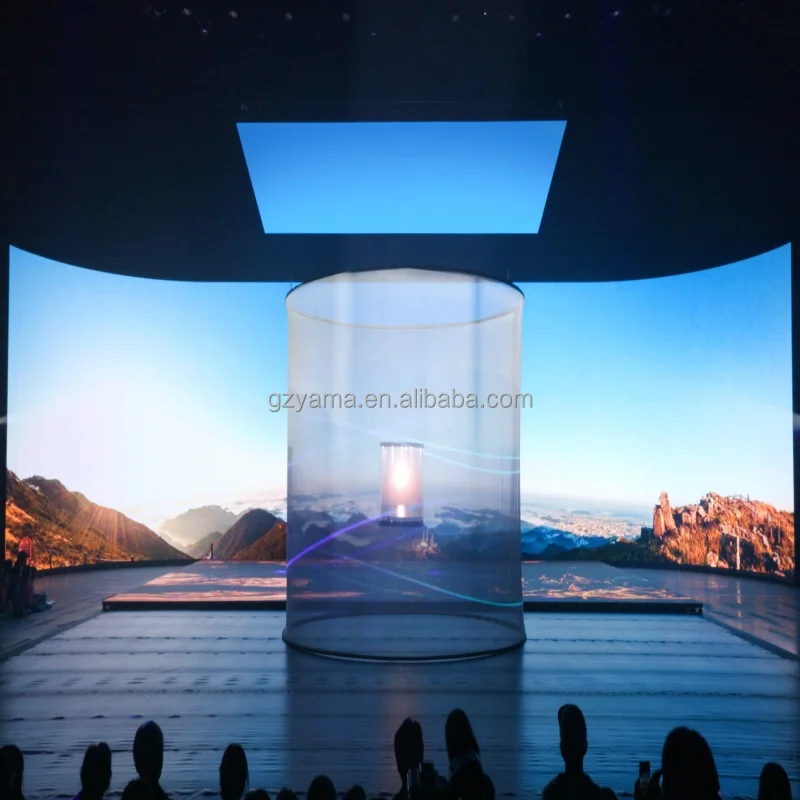 Hologram Projector - 3D Holographic Mesh Projection Screen