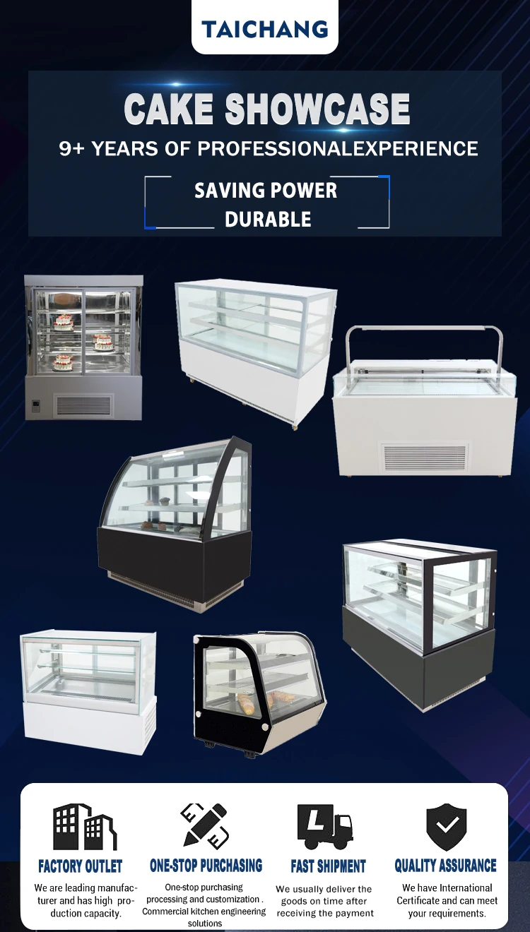 Commercial Cake Display Showcase Vertical Cake Showcase Chiller Cake ...