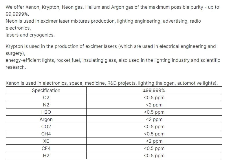 Refractive Laser Arf Premix Gas - NIDEX Alcon VISX ZEISS