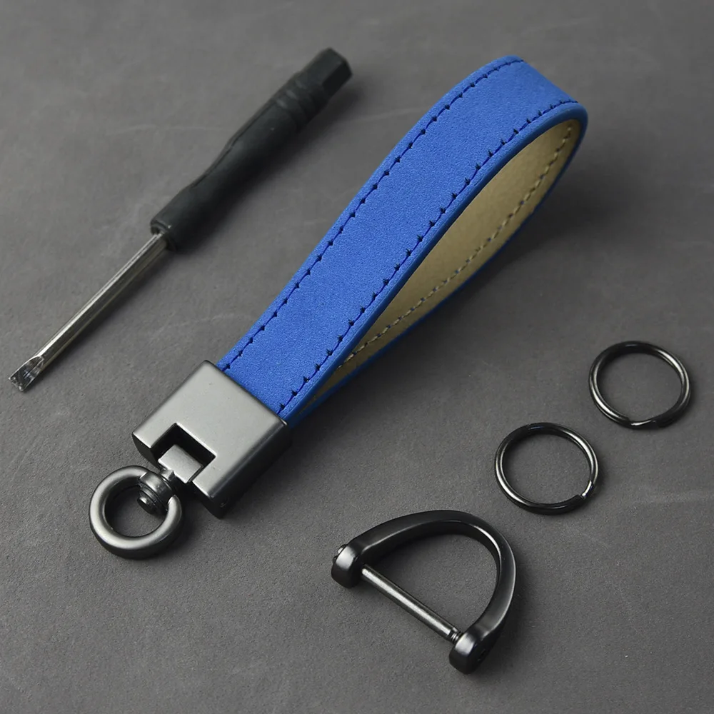 Car Key Holder Key Rings - Personalized Leather Keychains