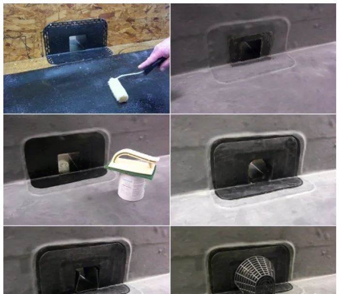 Gutter Flat Roof Waterproof Prefabricated TPO PVC EPDM