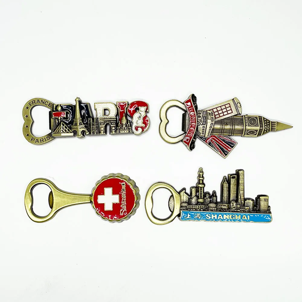 Personalized Logo Dubai Metal Fridge Magnet Custom Made Dubai Souvenirs ...