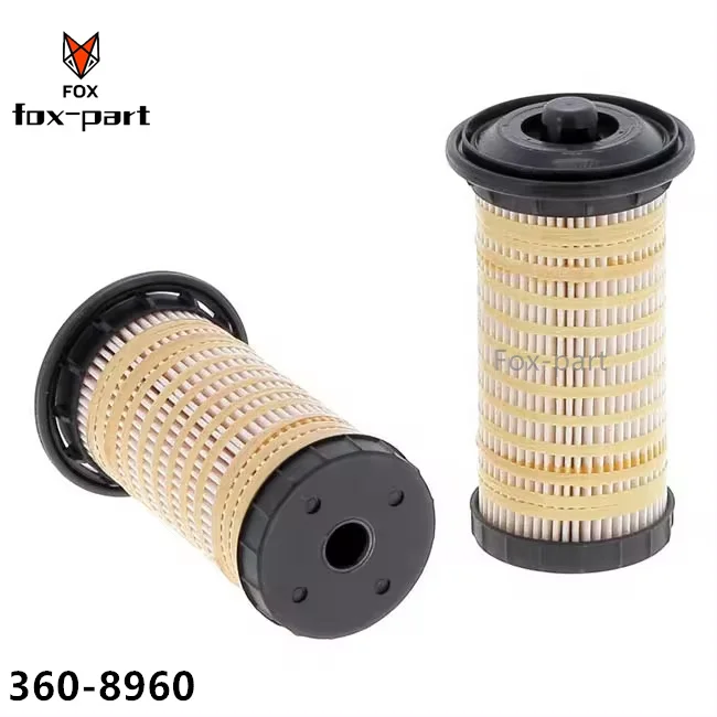 Excavator Engine Fuel Filter Element 360-8960 3608960 - Buy E323d2 Fuel ...