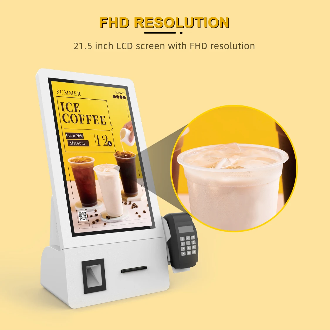 High-Performance Self-Service Kiosk with NFC Payment and Queue ...