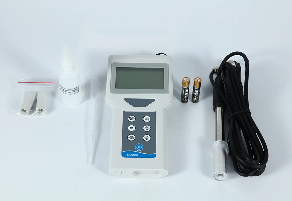 Aquaculture Portable Water Quality Meter Digital Water Oxygen Content Detector Do Meter Handheld ...