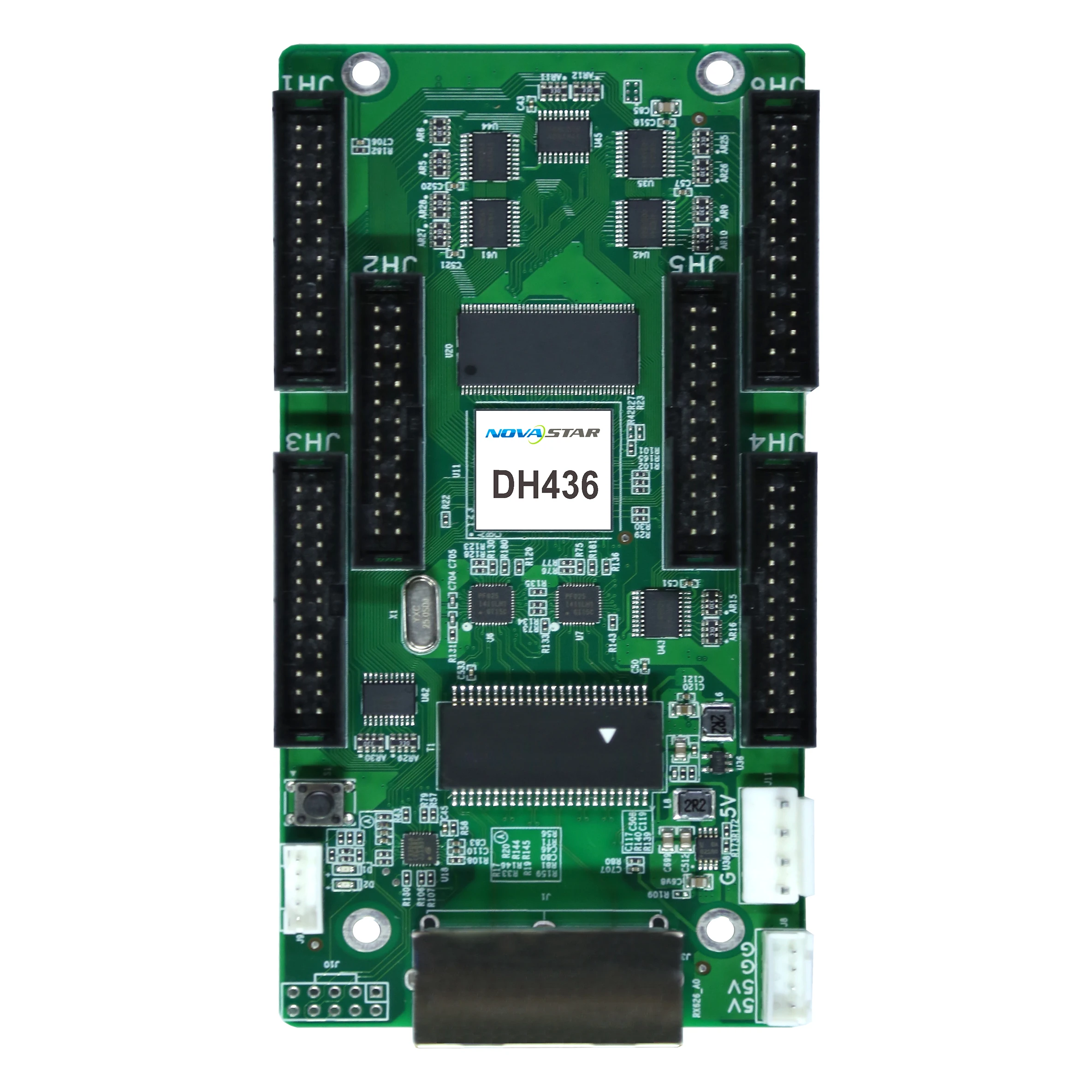 Original Novastar DH436 Receiving Card 6 Ports HUB320 LED Module 26Pins ...
