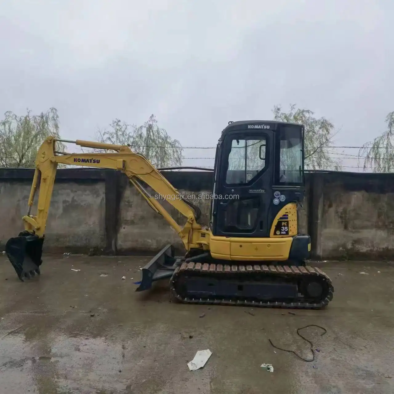 Japanese Production Second-hand Excavator Komatsu Pc35mr Hydraulic Crawler Mini Used Excavadora ...