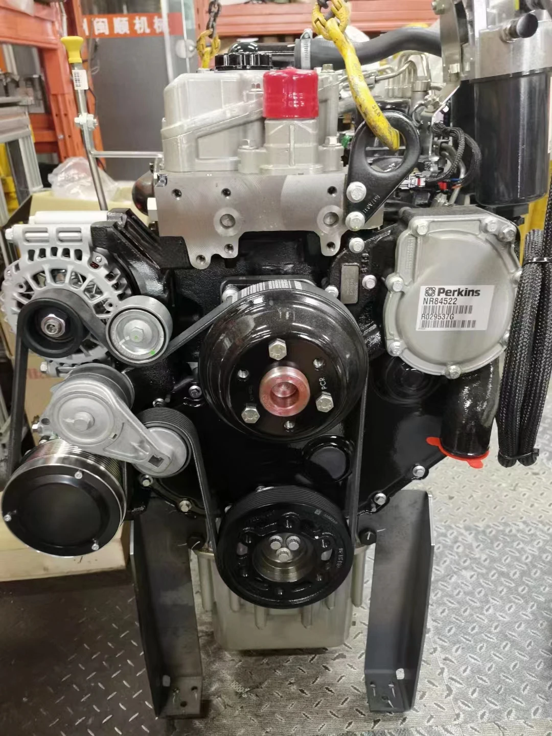 Original Perkins Brand New Excavator Engine 1104c-44t 1104c-44ta 1104d ...