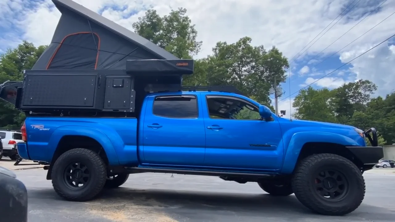 Ecocampor All Aluminum Frame Truck Bed Slide In Pickup Canopy Cap ...