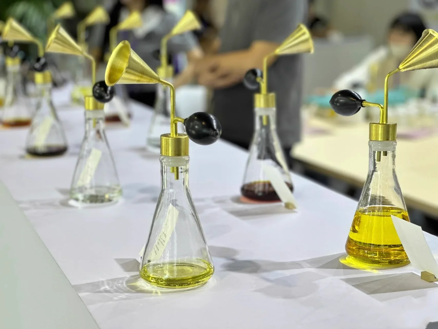 300ml Brass Perfume Display Bottle for Fragrance, Essential Oils, and ...