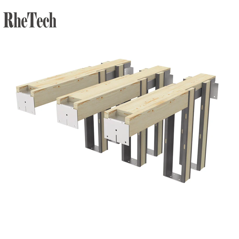 Rhetech 공장 공급 경쟁력있는 가격 숨겨진 포켓 도어 슬라이드 하드웨어 액세서리 키트 슬라이딩 인테리어 포켓 도어 프레임 ...