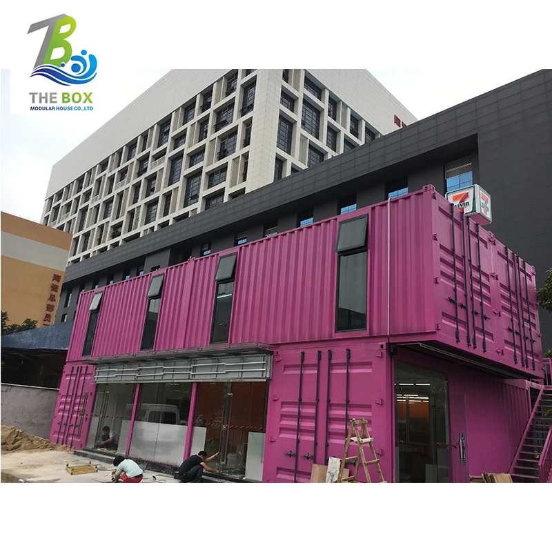 2 Story Shipping Container Store - Smart & Versatile Design
