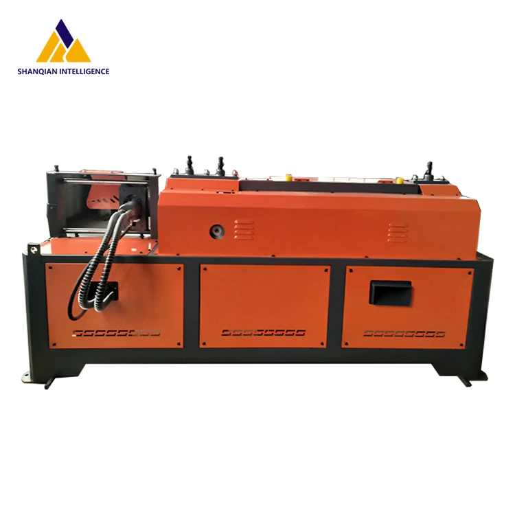 Auto Hydraulic Metal Straightening Machinery 12mm Large Rebar Steel Bar ...