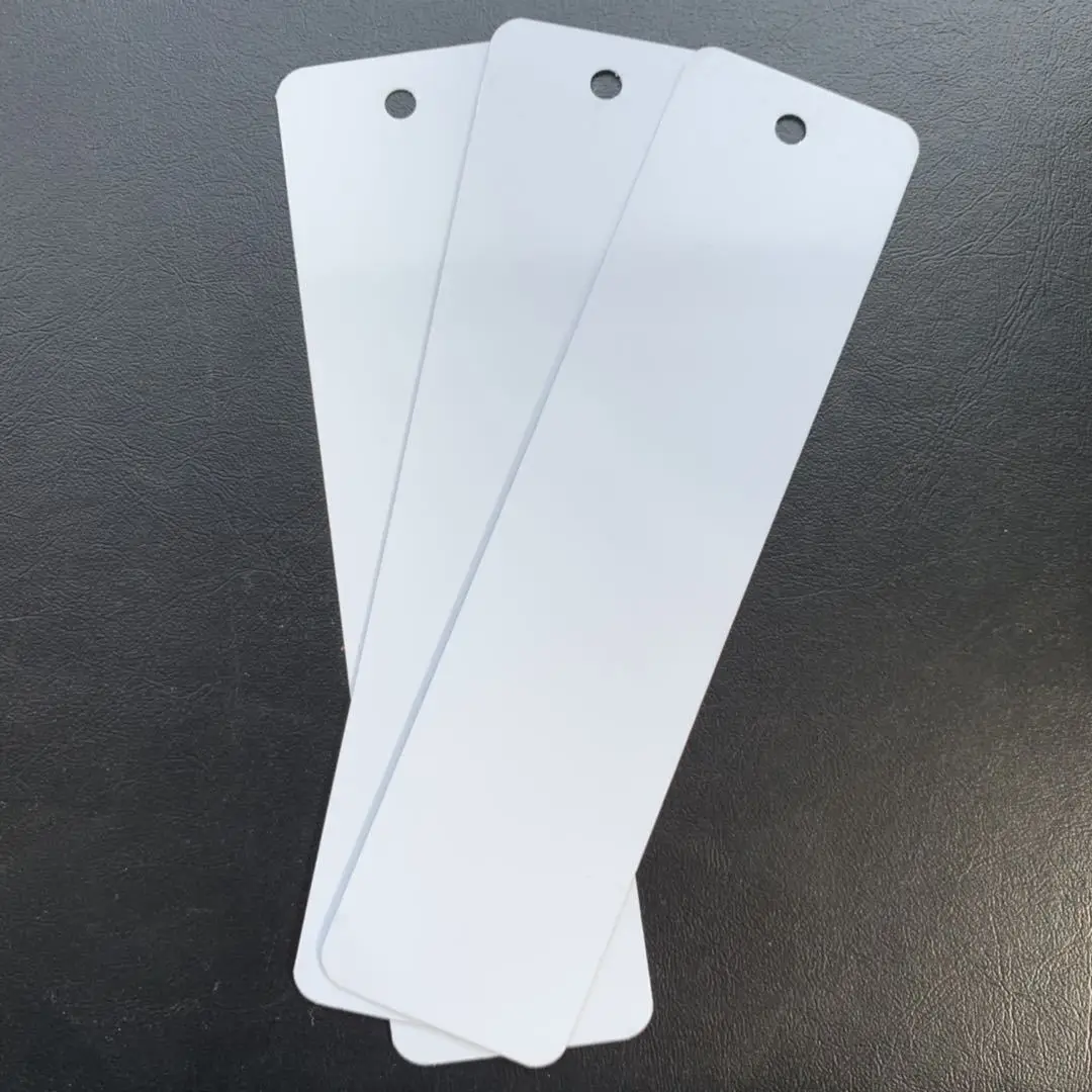 Custom Blank Sublimation Bookmark Metal 15x3.8cm Large Aluminium ...