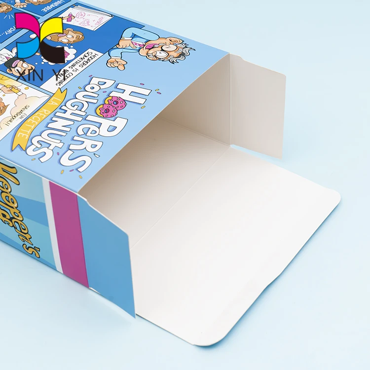 Foldable 350g Art Paper Full Color Printing for Cereal Box