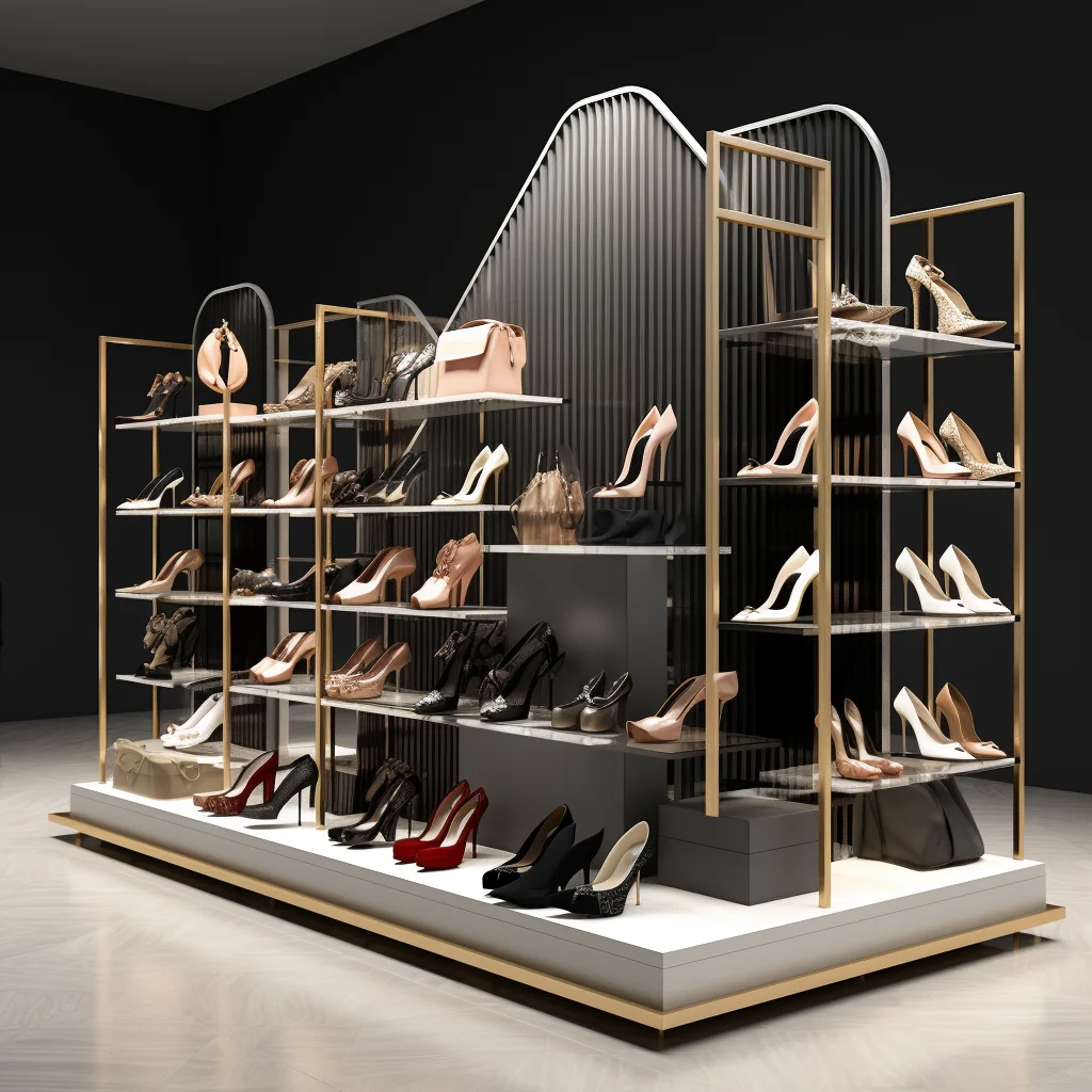 Shop Our Fashion Retail Display Racks for Shoe Shop Fit Out