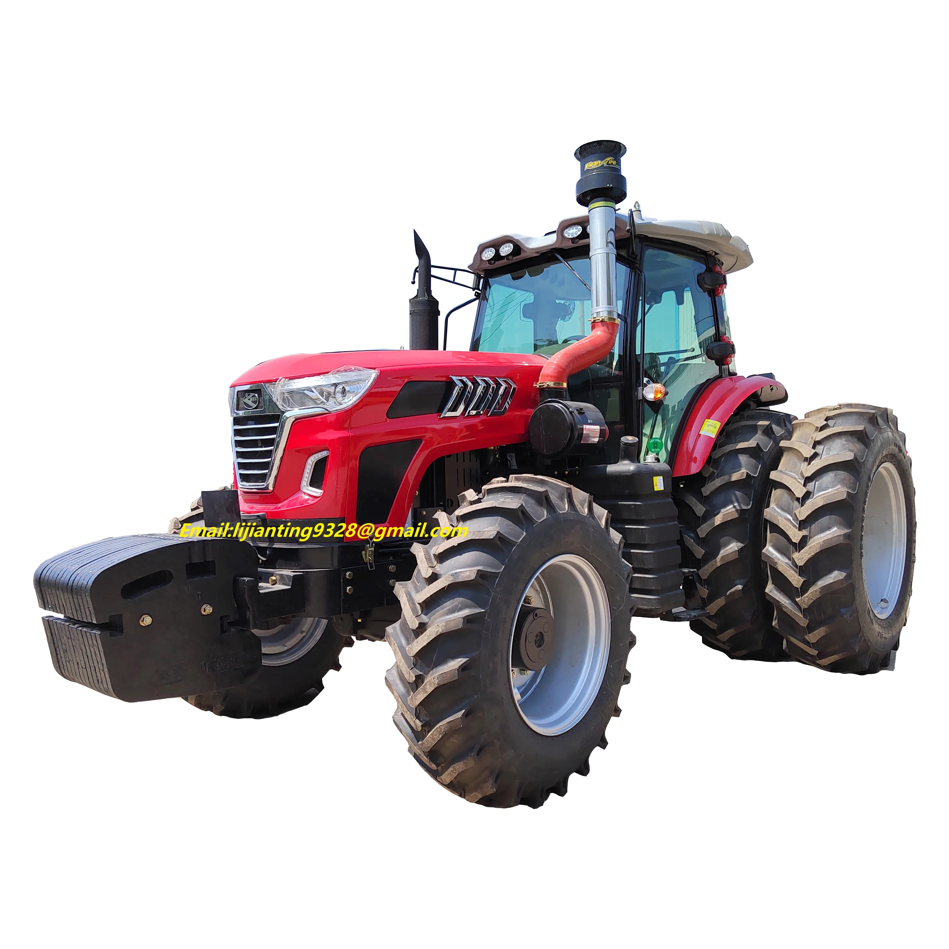 Agriculture Used 4x4 Tractor Farm Tractors With Powerful Diesel 200hp ...