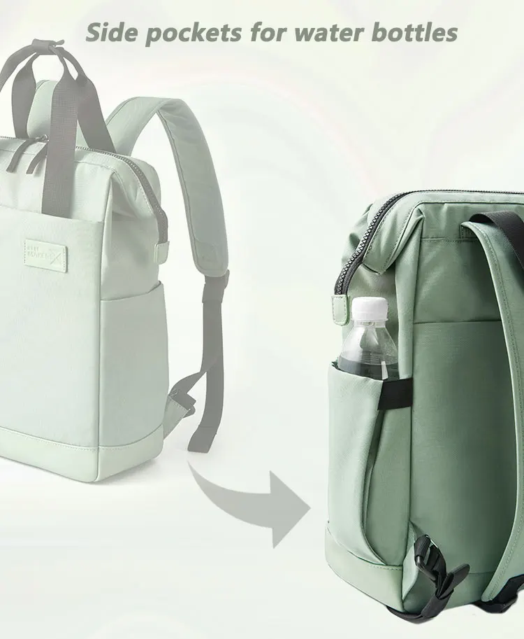 New Arrival Custom Recycled Pet Fabric Daypack Rucksack Waterproof ...