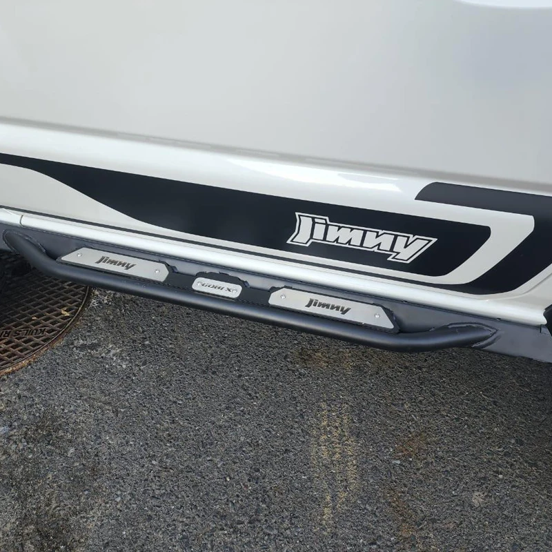 Jimny Accessories Side Steps Bar Pedal Rock Slider For Suzuki Jimny ...