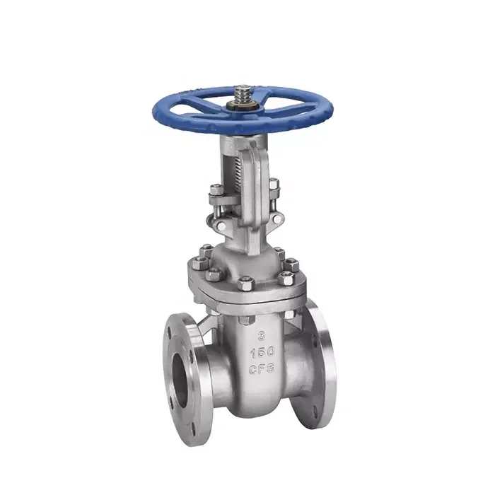 API Dn80 Pn16 WCB CF8 CF8M Stainless Steel Cast Steel Gate Valve