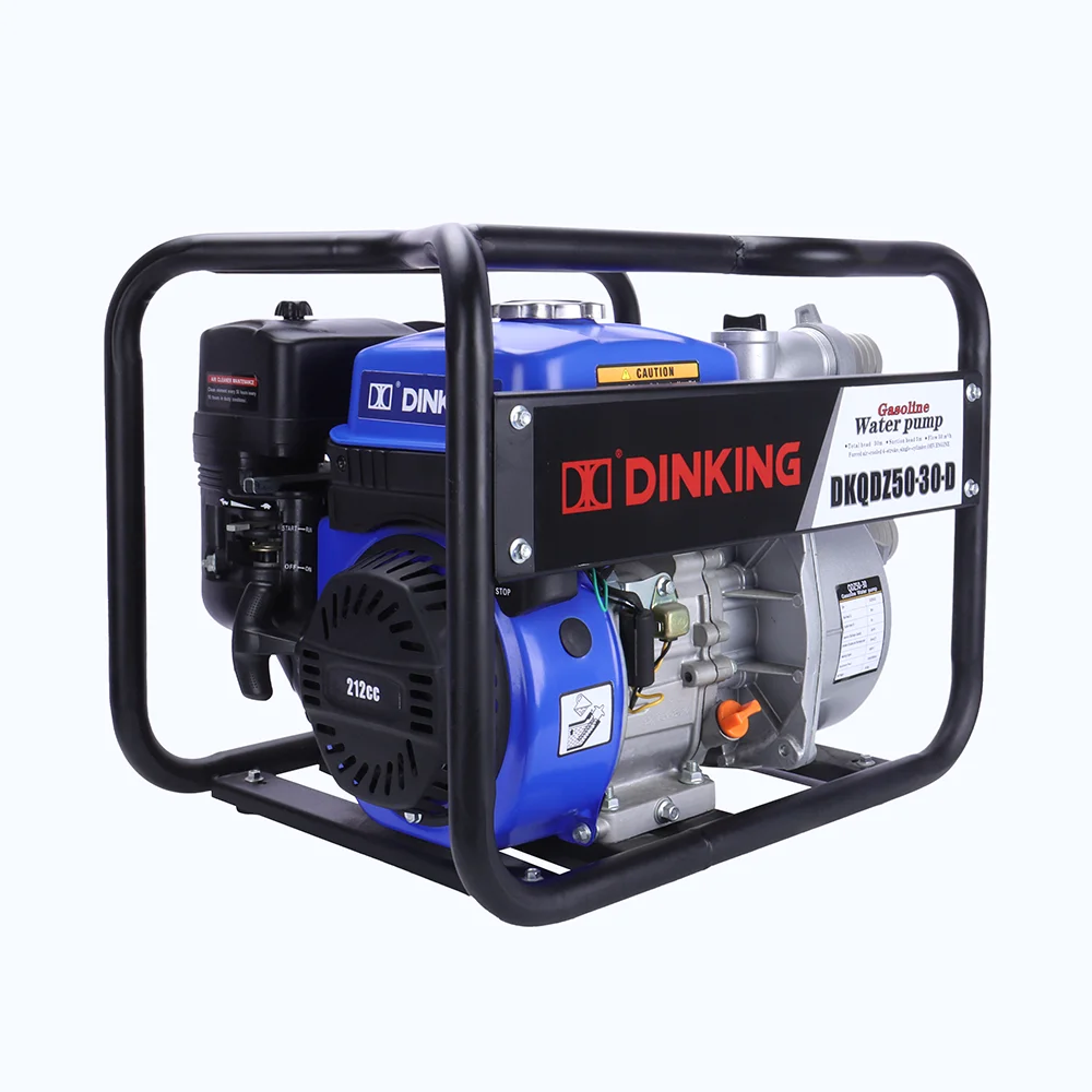 Dinking Gasoline Water Pump 2" Portable Clean Water Pump 5hp Petrol ...