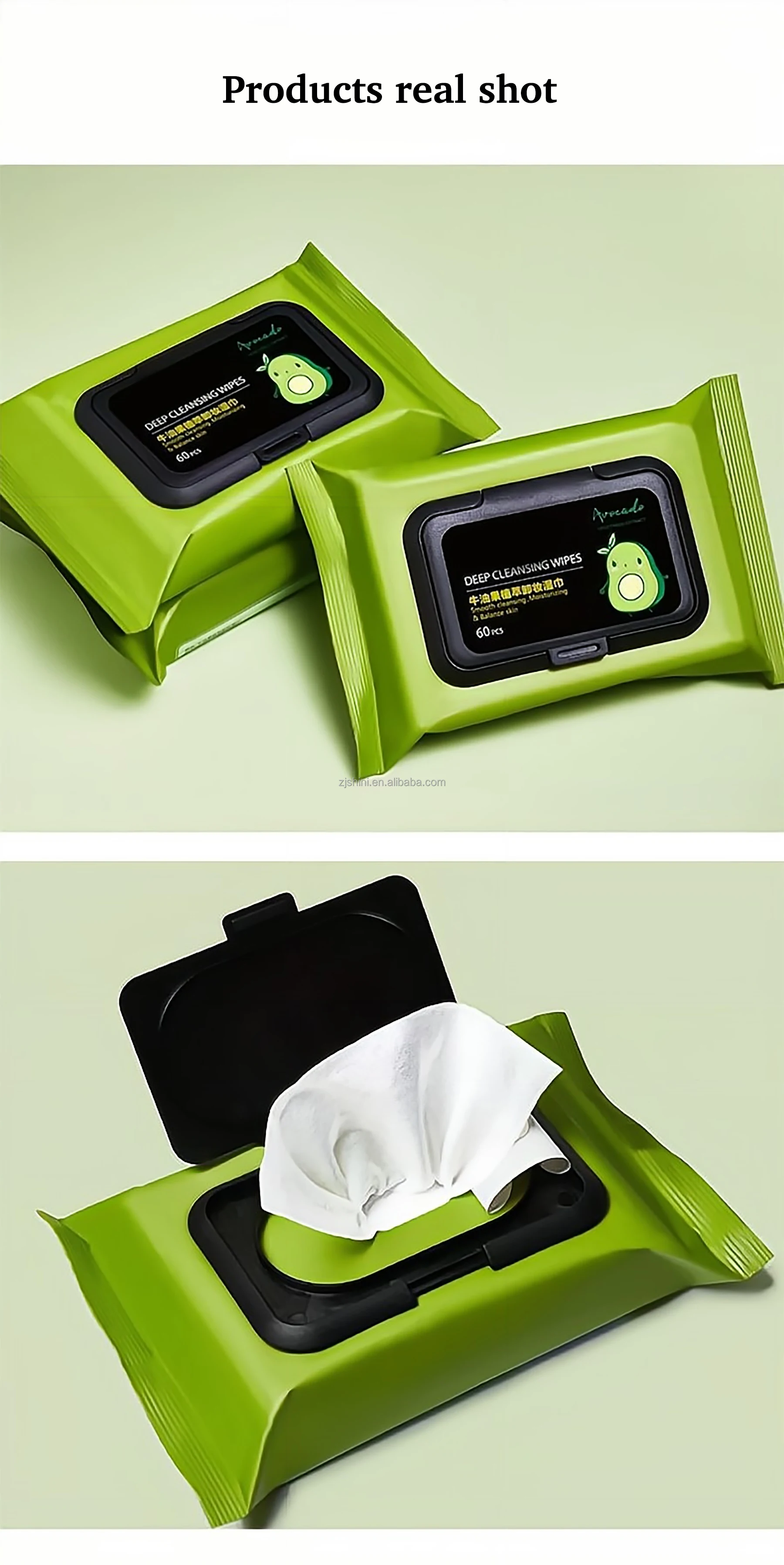 Convenient Disposable Fragrance Free Hypoallergenic Makeup Wipes ...
