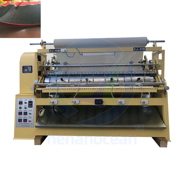 Computer-controlled Automatic Fabric Pleating Machine