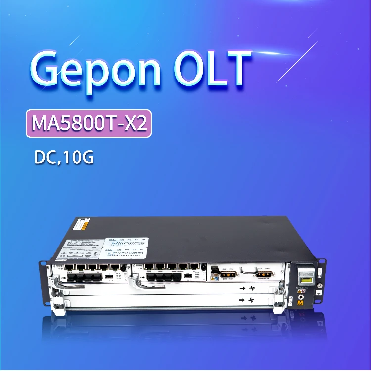 Gpon Olt Ma5800-x2 Dc Version 10g Mini Olt Mpsc*1 Dc Epon Olt Smartax ...