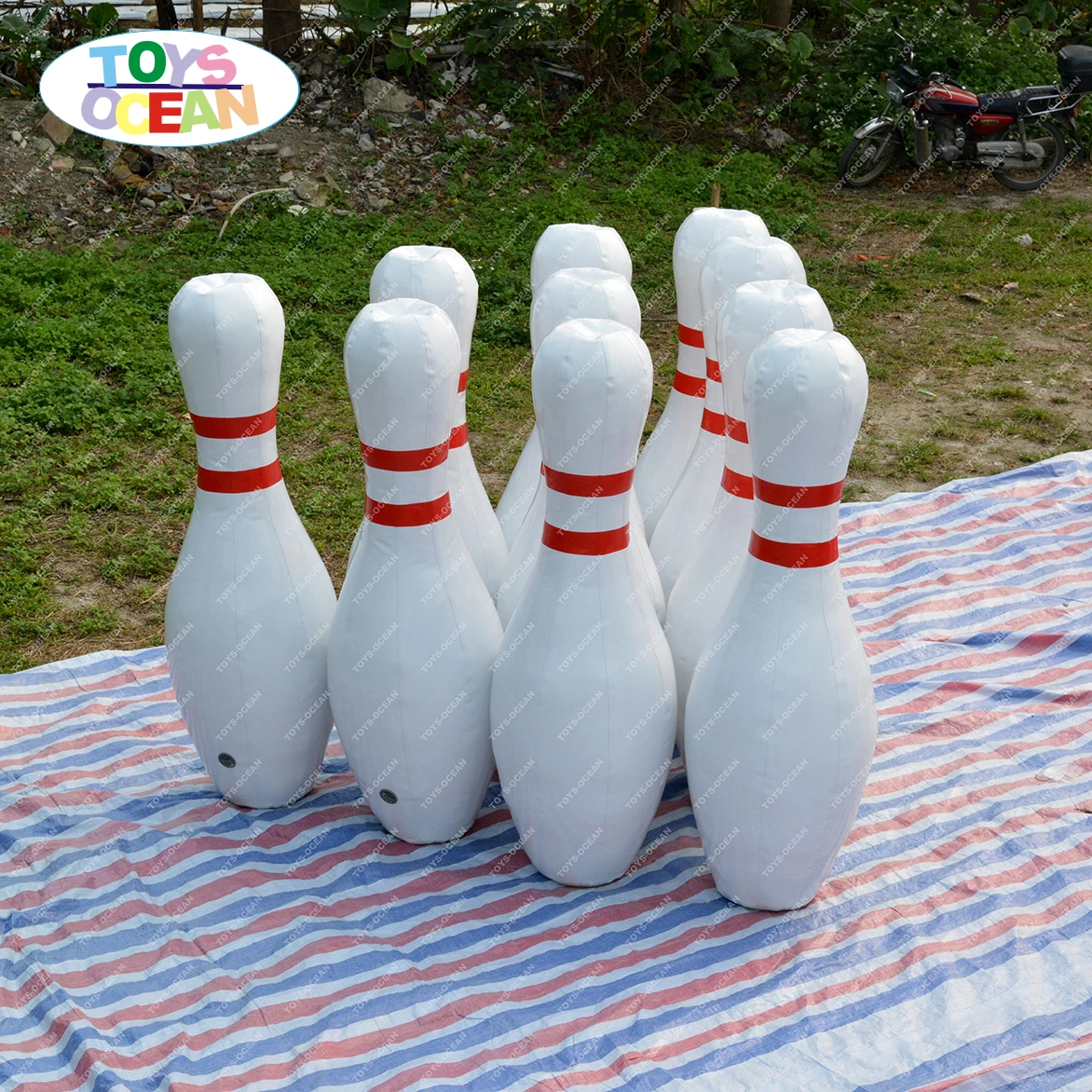 Inflatable Human Bowling Game - Fun Indoor Party Entertainment