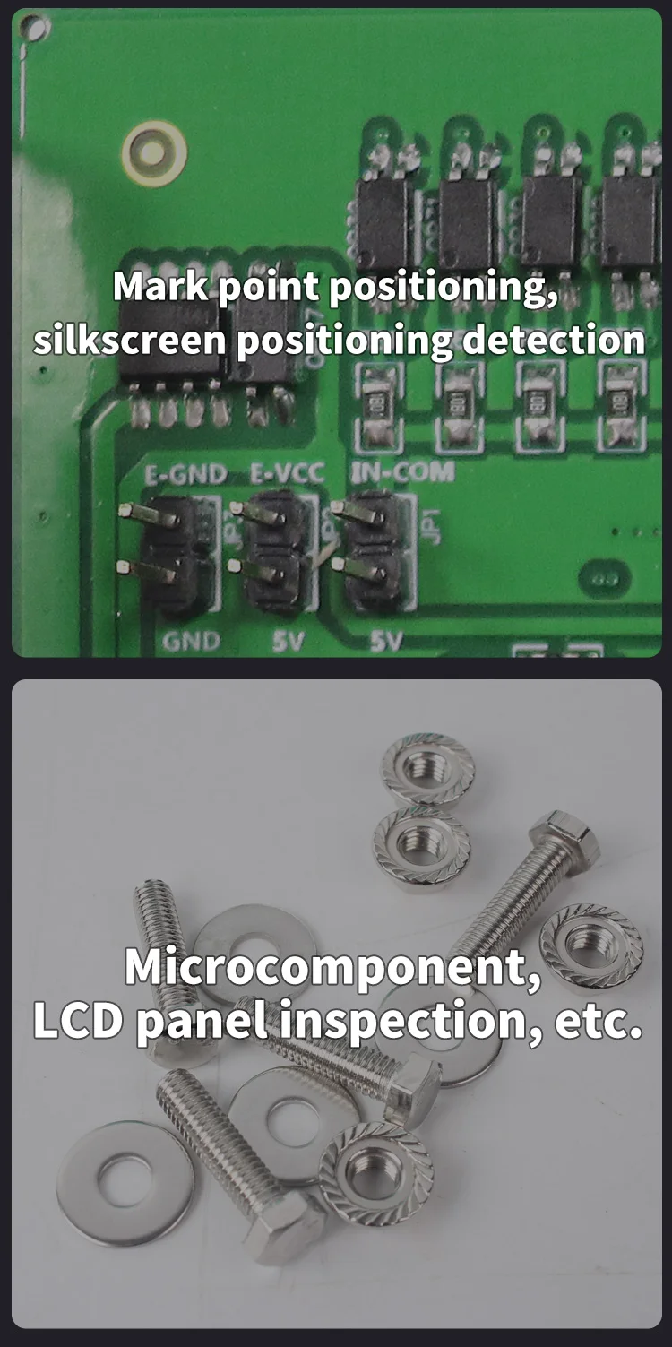Coaxial High Brightness Mark Positioning Chip Calibration Lcd Panel ...
