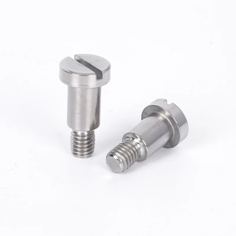 304 Stainless Steel Shoulder Step Slotted Plug Screws