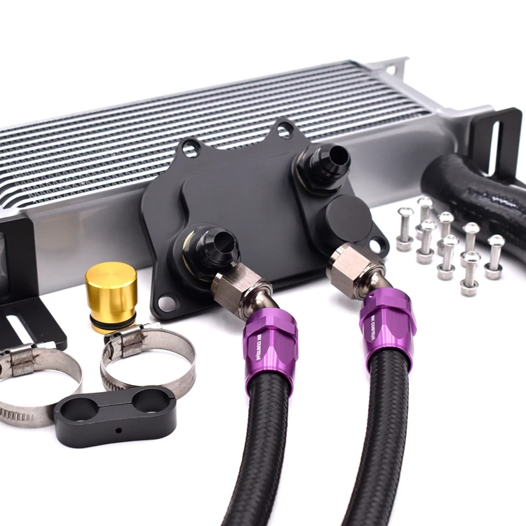 Sk Custom Ea888 Gen2 Engine Oil Cooler Kit Aluminum An8 Oil Cooling ...