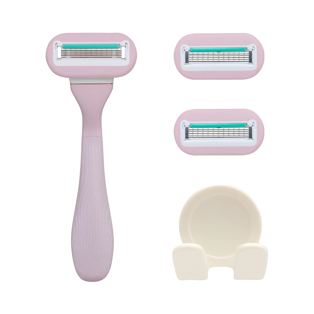 Women System Razor For Sensitive Skin Replaceable Refills 5 Blades ...