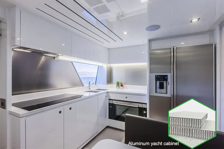 Lightweight Aluminum Yacht Cabinets - Durable & Stylish