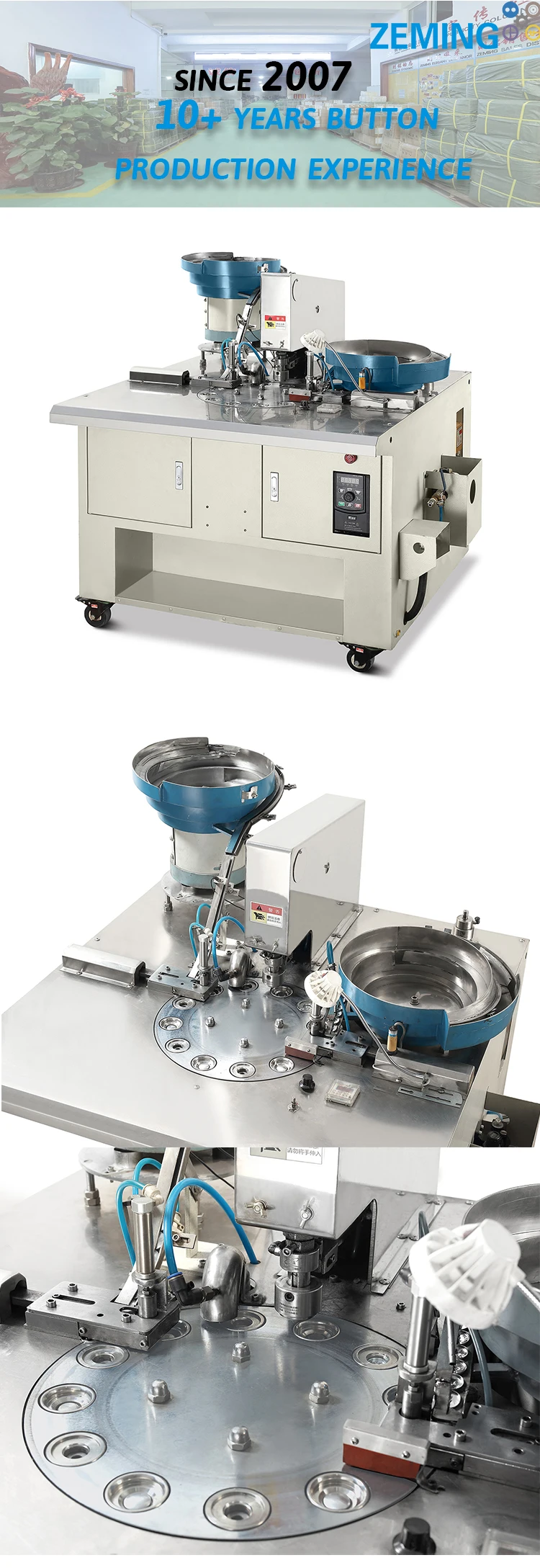 Superior Quality Automatic Upholstery Fabric Covered Button Making Machine