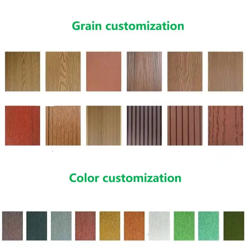 3d Embossed Coextrusion Floor Composite Decking Wood Carton Package ...