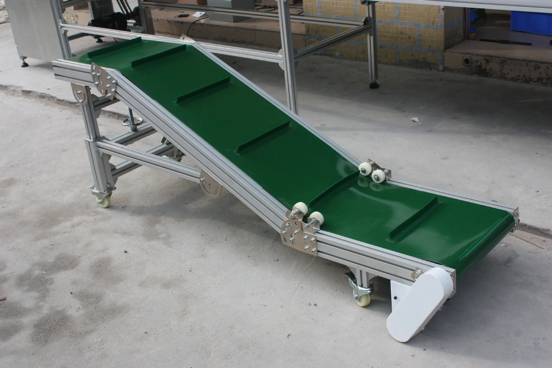 Aluminium Profile Chain Conveyor Automatic Belt Conveyor Appliance ...