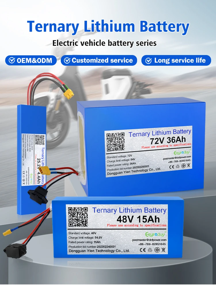 Customised Lithium Ion Battery Packs for E-Bikes & Tools