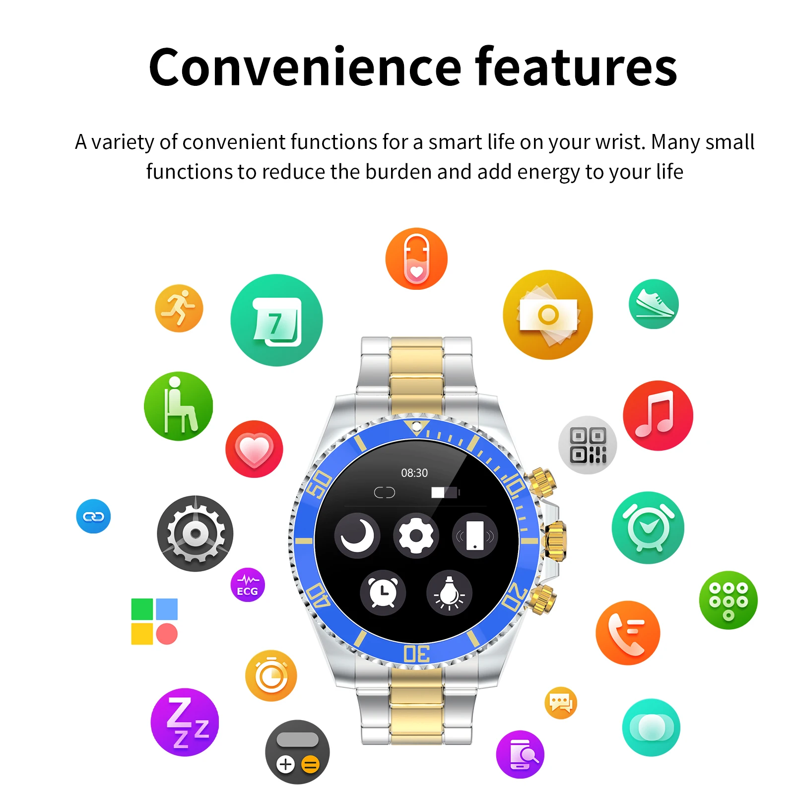 2024 Christmas Discount Smartwatch Aw 12 Multi- Function Smart Watch ...