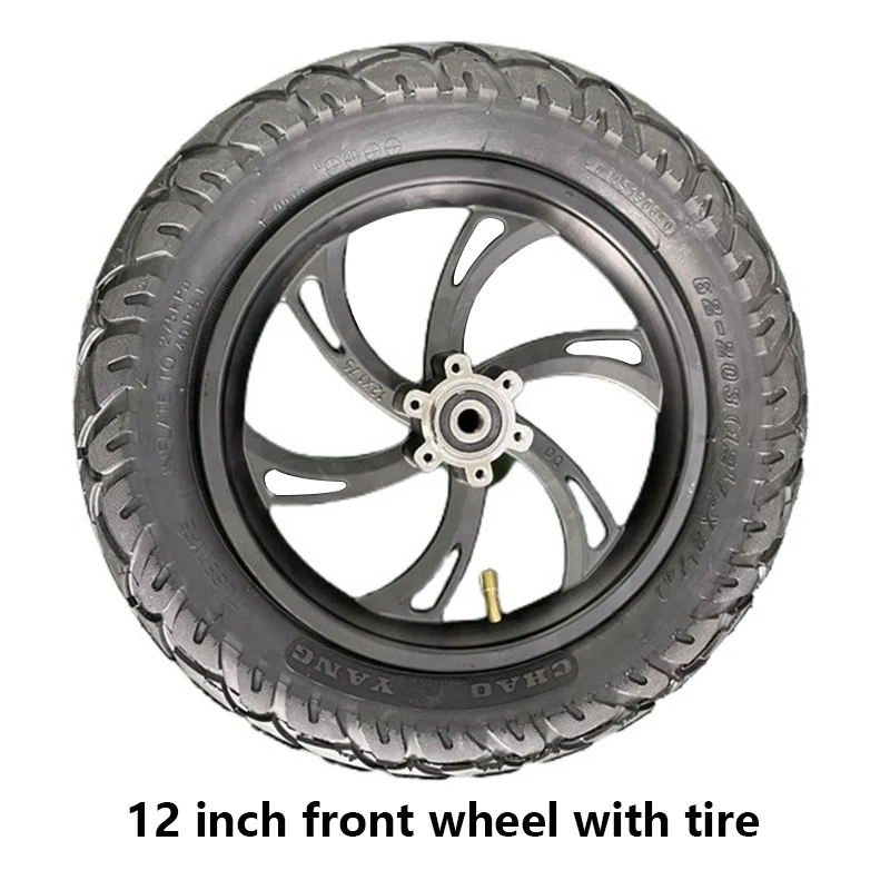 12 Inch 36v 48v 500w 1000w Brushless Gearless Hub Motor Electric ...