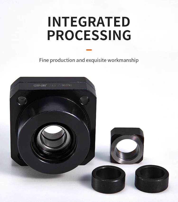 Heavy Load Ball Screw End Support Block Seat Bearing Unit Wbk25 Lek ...