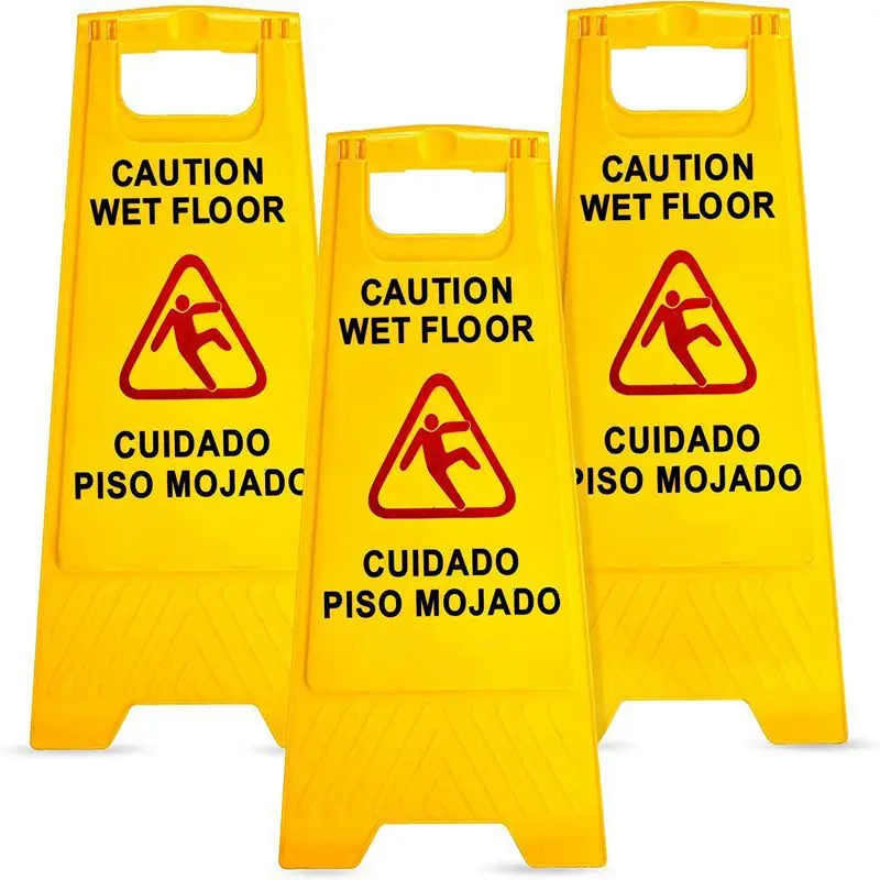 Letrero Precaucion Plegable Piso Mojado Senalamiento Wet| Alibaba.com