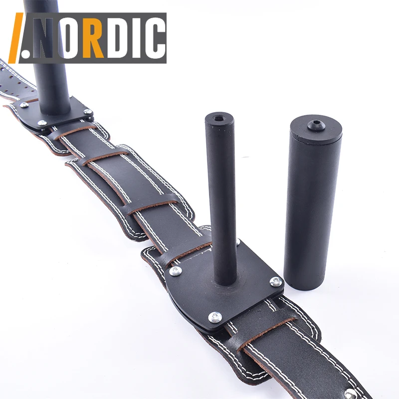 Self-Locking Weight Lifting Belt With Weight Plate Holder- Premium ...