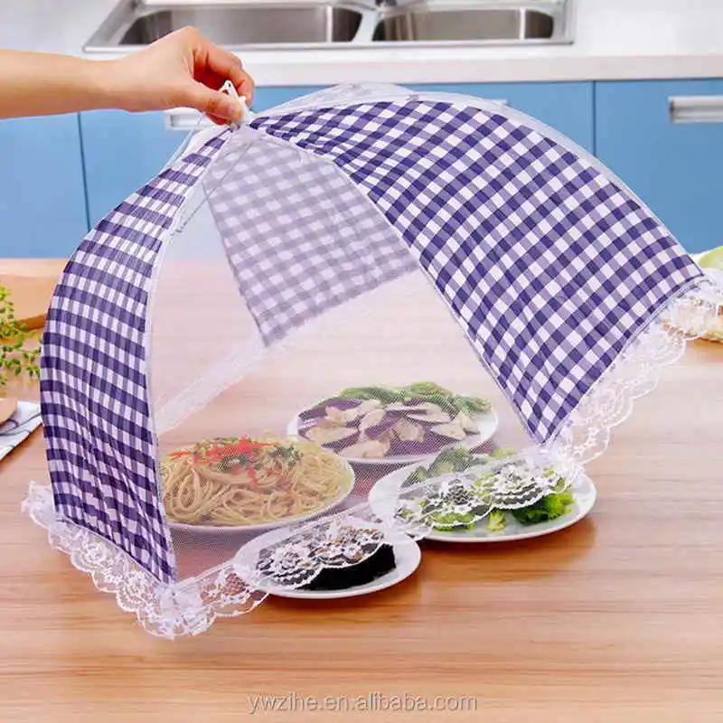 Food Dish Cover Barbecue Picnic Kitchenware Kitchen Folding Net Food ...