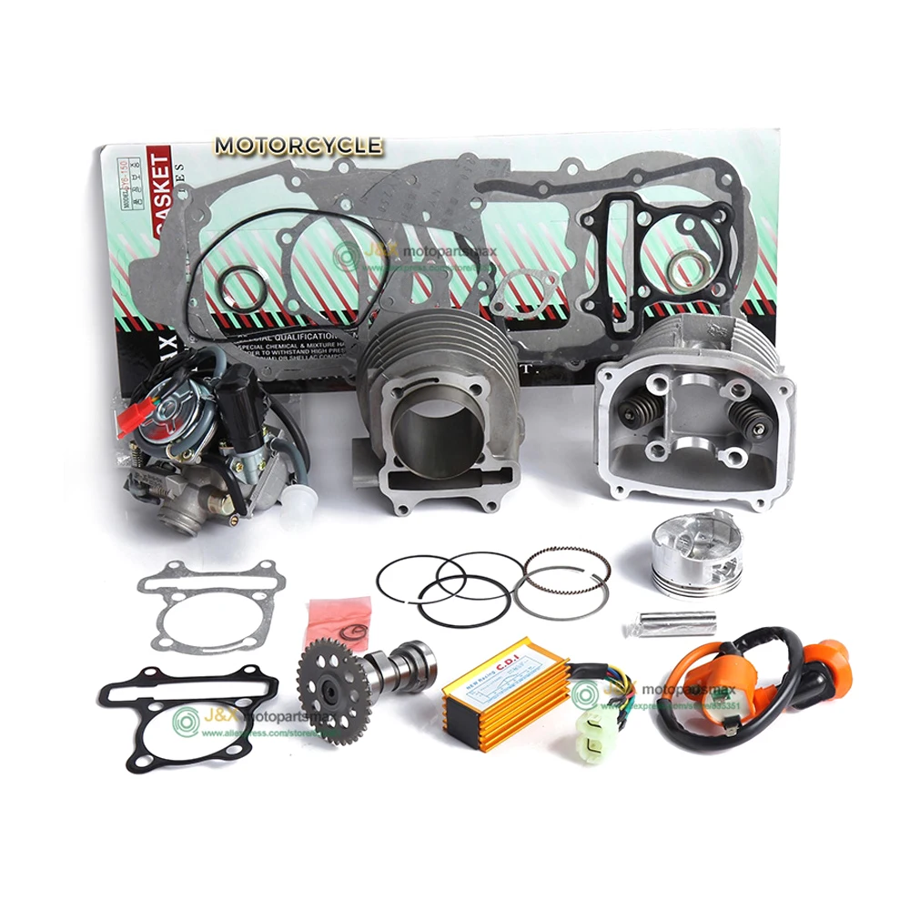 GY6 125cc 150cc Upgrade to GY6 200cc Add Power At Least 30% Racing ...